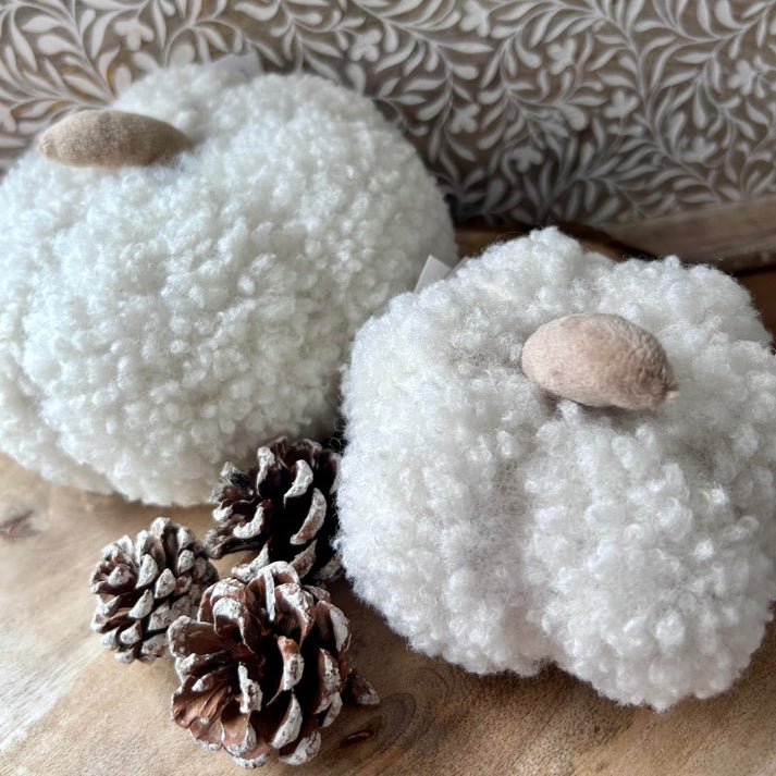 White Sherpa Pumpkin – Beau and Brooke Ltd